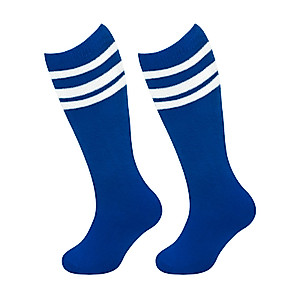 Youth Soccer Socks Kids Boys Soccer Socks Youth Baseball Socks Baby Toddler Knee High Socks Girls Soccer Socks Kids