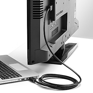 Rankie Mini DisplayPort (Mini DP) Male to HDMI Male Cable, Compatible with Thunderbolt, 4K Ready, 10 Feet (Black)