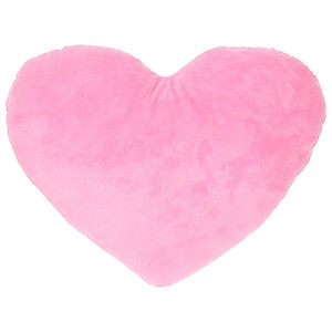 Plush Heart Pillow Cushion Heart Shaped Throw Pillow Decorative Pillow for Kids Friends Valentines Day Mothers Day for Room/Office/Sofa/Cars