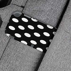 Big Polka Dot Pattern Compatible with Switch/Switch Lite Console Joy-Con Dock Sticker Skin Full Set Cute Stickers Cover for Switch Lite