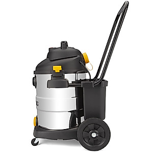 Shop-Vac 9627706 Contractor Series Wet Dry Vacuum, Stainless Steel Tank, 10 Gallon, 1-1/2 Inch x 12 Foot Lock-On Hose, 105 CFM, (1-Pack)