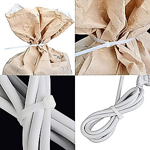 White zip ties 18 inch Large Cable ties wraps100 pcs/Pack outdoor use Long plastic ties with 60 Pounds tensile