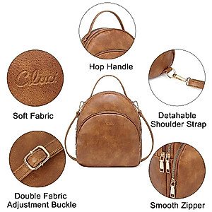 CLUCI Women Wallet Bundles with Cute Backpack