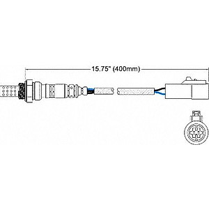Walker Products 250-24301 4-Wire Oxygen Sensor
