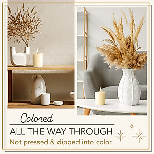 Melt Candle Pillar Candles, 3 Pack - Unscented Candles for Home, Church, Weddings, & More - 3" x 4", Ivory