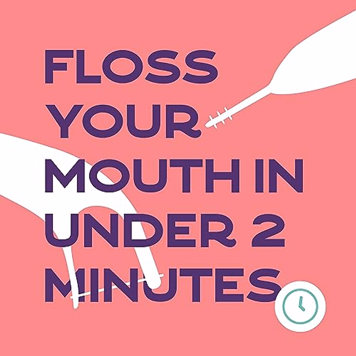 Platypus Orthodontic Flossers for Braces, 30 count (Pack of 1), Ortho Picks for Adults & Kids, Fits Under Arch Wire, Non-Damaging, Encourage Flossing Habits