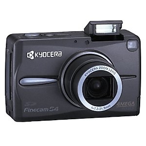 Kyocera Finecam S4 4MP Digital Camera w 3x Optical Zoom