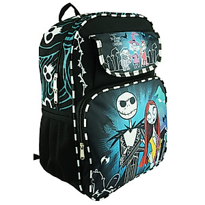 Nightmare Before Christmas Jack and Sally 16 Backpack