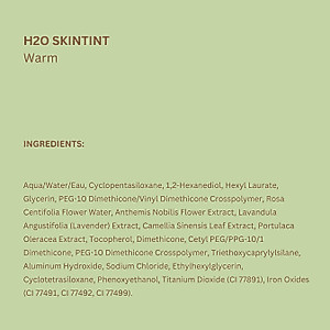 Pixi Beauty H2O SkinTint Tinted Face Gel, 1.2 fl oz / 35 ml, Warm