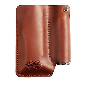 EASYANT Leather Men Pocket Organizer Leather EDC Tool Pouch Sheath Handmade Multitool Accessories