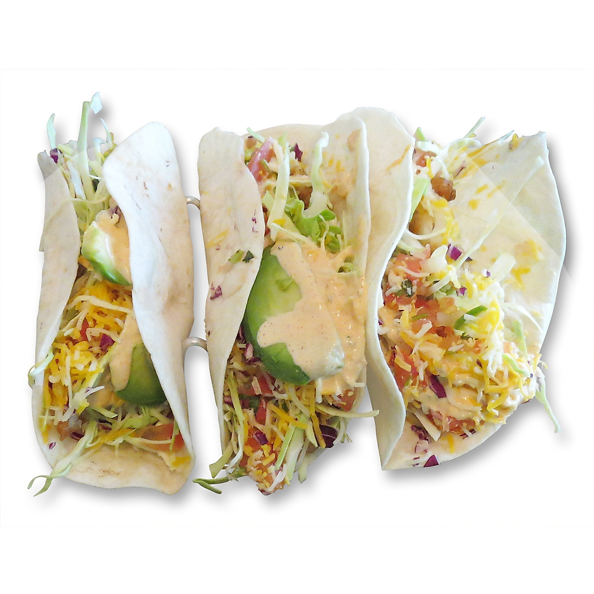 Taco Tuesday Taco Holders (4 PACK - 3 TACO HOLDER) Family Dinner ideas = Taco Time! Best Taco Holder Easy to Clean- Includes Taco Recipes -Holds Hard and Soft Taco Shell- Stand Up Taco Rack