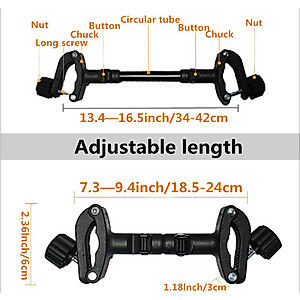 Twin Stroller Connector for Baby Universal Fits Umbrella Strollers Babyzen YOYO Yoya Etc.. Turns Two Single Strollers into a Double Stroller