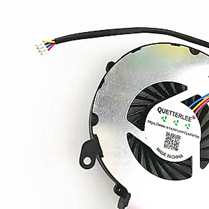 QUETTERLEE Replacement New for MSI 4-Pin GE62VR GV62 8RD GP62MVR GL62M GP62VR GL62VR PE62VR PE62VM GE62VE MS-16J9 MS-16JB Series GPU Cooling Fan PAAD06015SL N371 N403 Fan