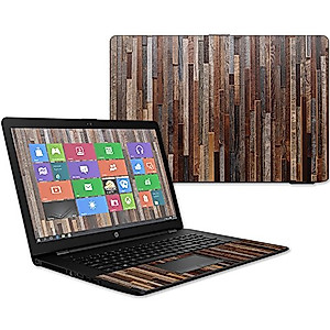 MightySkins Skin Compatible with HP 17t Laptop 17.3" (2017) - Woody | Protective, Durable, and Unique Vinyl Decal wrap Cover | Easy to Apply, Remove, and Change Styles | Made in The USA