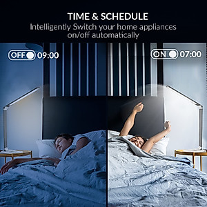 WBM Smart PG-07-4PK WiFi Socket, Voice and App Control Plug, White