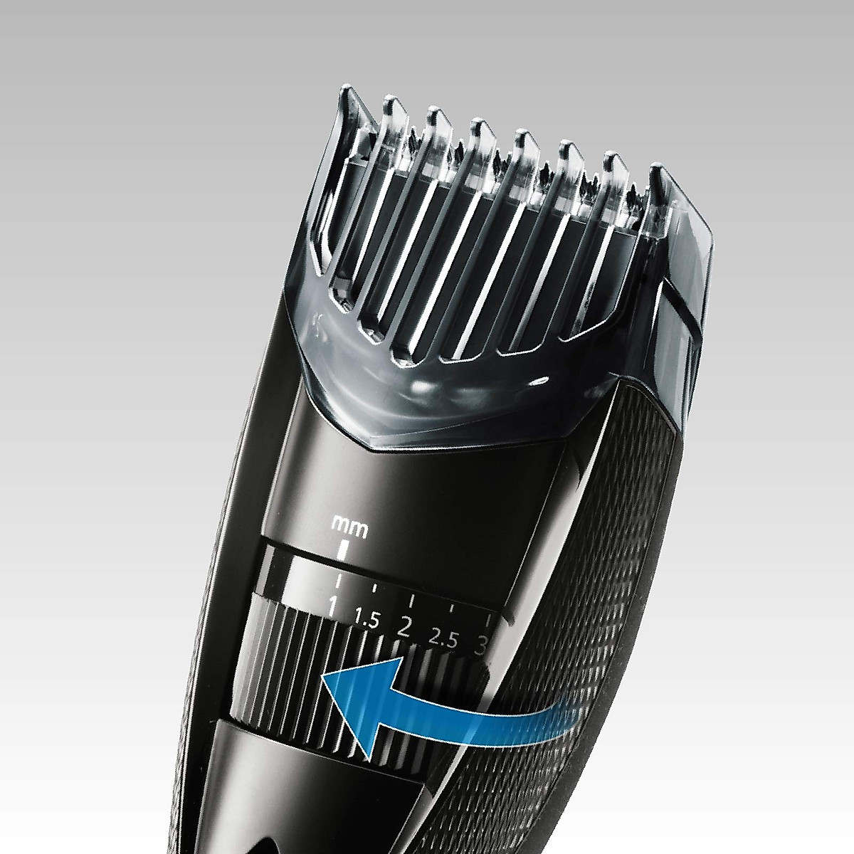 Panasonic ER-GB37 Wet & Dry Electric Beard Trimmer for Men with 20 Cutting Lengths, Standard UK 3pin Plug