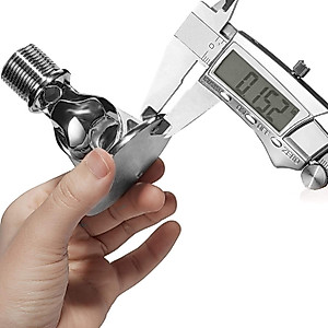 ZOMCHAIN Ratchet Rail Mount, Marine VHF Antenna Mounts,316 Stainless Steel Adjustable Base Mount for Boat