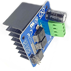 Kiro&Seeu Double BTS7960B DC 43A Stepper Motor Driver Module H-Bridge PWM Driving Board Compatible with Arduino Smart Car Raspberry Pi