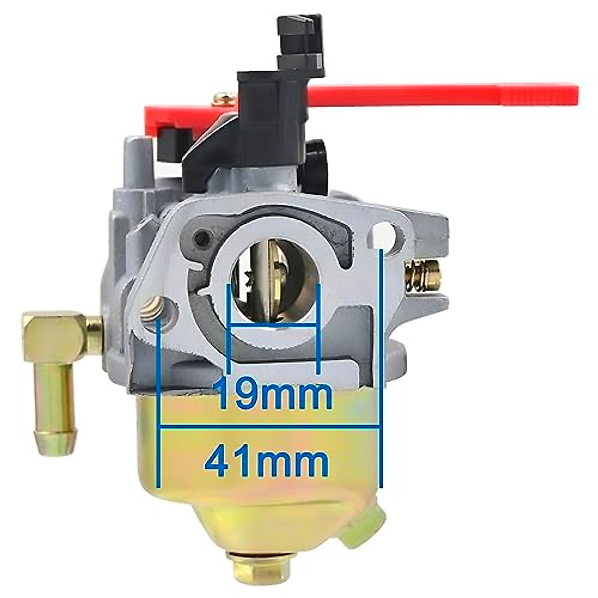 FitBest New Carburetor for MTD, Cub Cadet & Troy Bilt Snow Blower Thrower 751-10956A / 951-10956A Huayi 161S 161SA