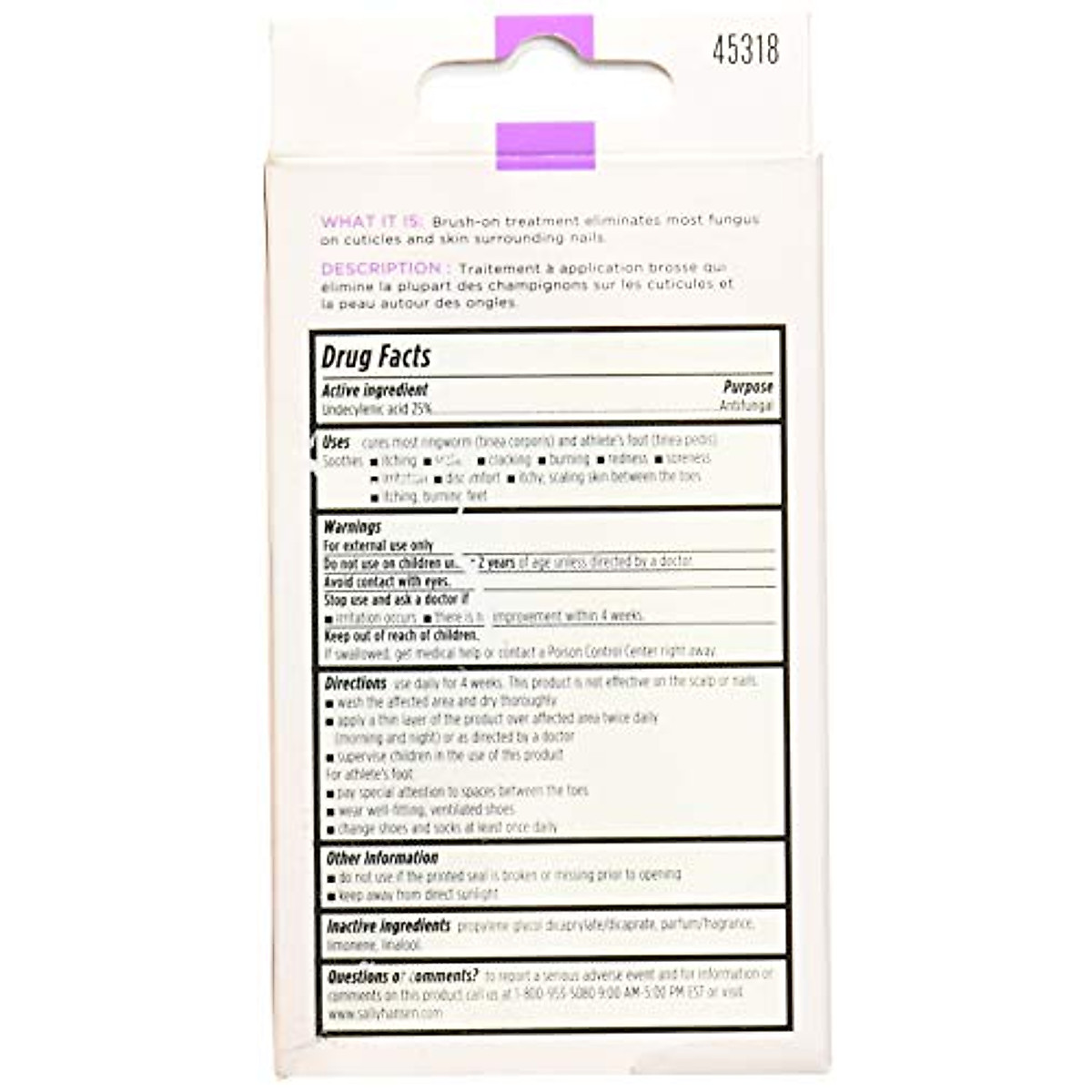 Sally Hansen Hansen Hansen No More Fungus - 1.3 Oz