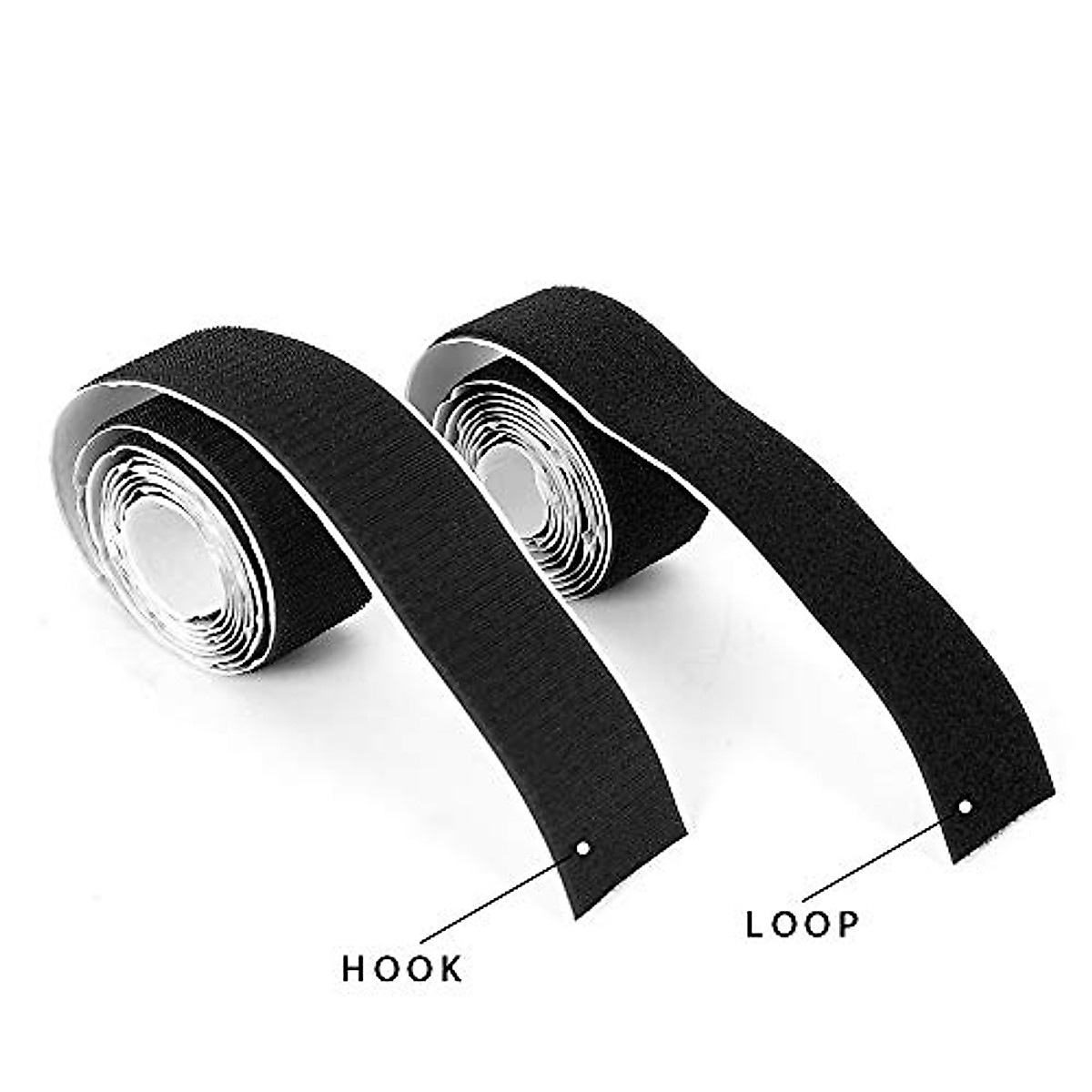Ghost Fire Pedalboard Pedal Mounting Tape Length 2M Width 5CM/3.8CM Hook + Loop (Width:3.8CM)