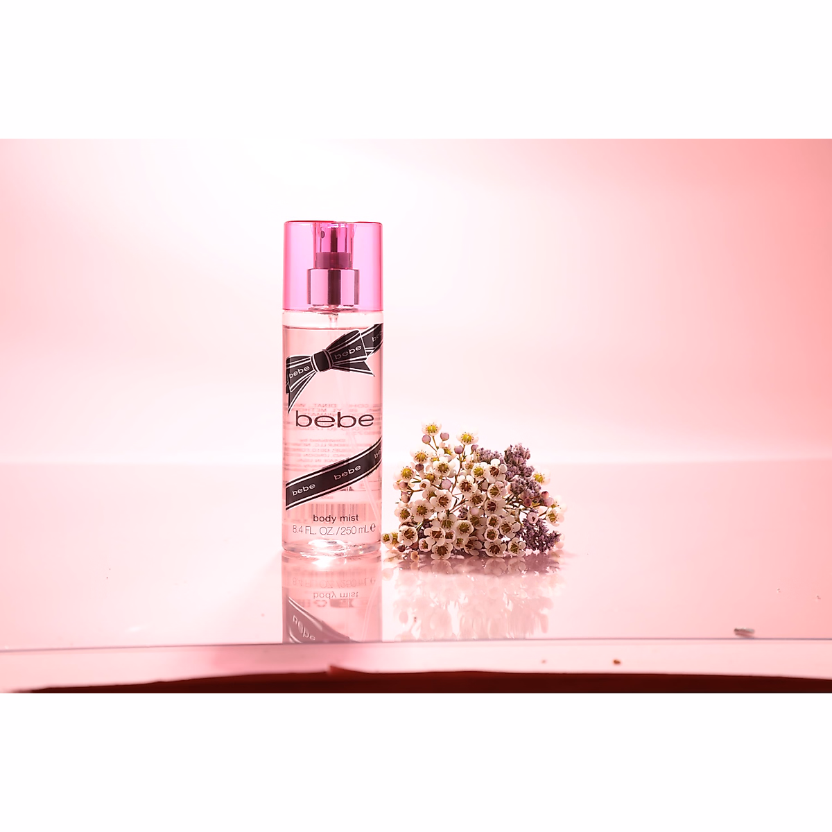 Bebe Silver Body Mist - Body Spray for Women with Mango, Tuberose, Peony, Jasmine, Rose, Cedarwood, Musk, and Sandalwood Long-Lasting Fragrance Mist - 8.4 Fl Oz