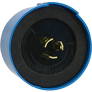 Generic RUIAN Twist Lock Photocell for Outdoor Light NK-CA/E10A Auto On Off Photo Sensor Switch Dusk to Dawn Light Control for LED Street/Barn Light Parking Lot Light Area Light, Blue