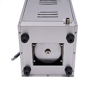 12L Steam Water Boiling Machine, 2500W Foam Maker Espresso Coffee Milk, Espresso Coffee Milk Foam Cafe TOP with LED Display, 110V,for Espresso Coffee Tea