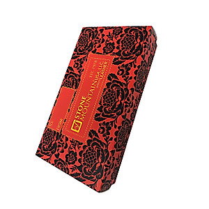 Stone Mountain Large Leather Zip Around Black/Brown Pebble Wristlet Wallet | 8X 1.5 X 4 inch