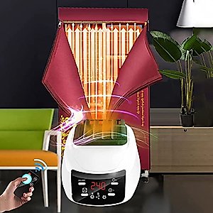WIKINK Electric Clothes Dryer, 1500W Portable Negative Ion Clothes Drying Machine with Timing & Remote Control, Indoor Clothes Airer Drying Machine for Cloth Drying Sterilizing