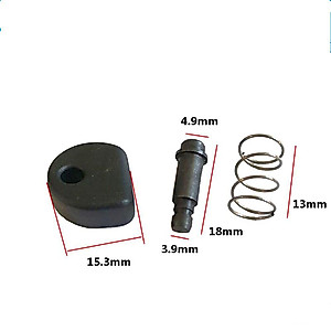 2 Set Angle Grinder Brake Self-Locking Button Self-Locking Pin Head Shell Button for Makita 9553NB Angle Grinder Power Tool Accessories