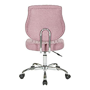 OSP Home Furnishings Sunnydale Office Chair, Orchid