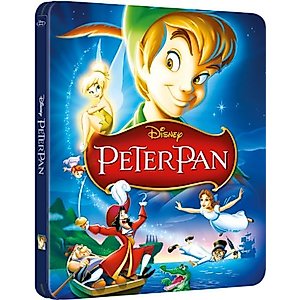 Peter Pan Limited Edition Steelbook Royaume-Uni de Disney (Français Audio)