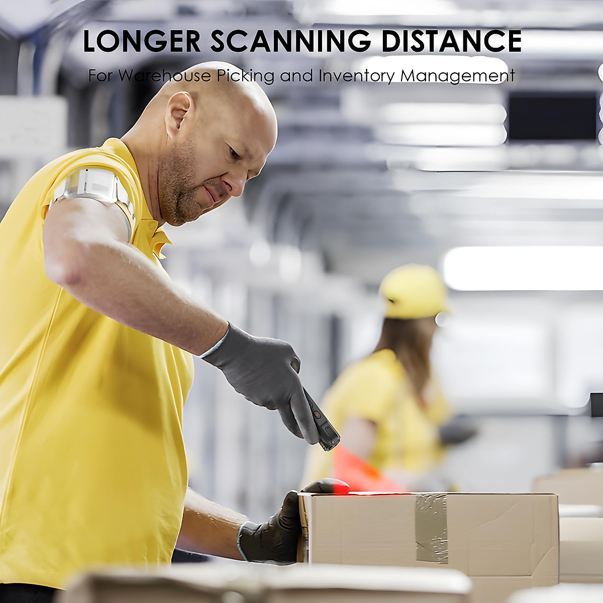 Posunitech Android 13 Barcode Scanner Handheld Mobile Computer 4GB+64GB Rugged Data Terminal PDA with 1D/2D Zebra-SE4710 Reader Bluetooth Wi-Fi 6 NFC 4G for Logistics, Warehouse, Retail