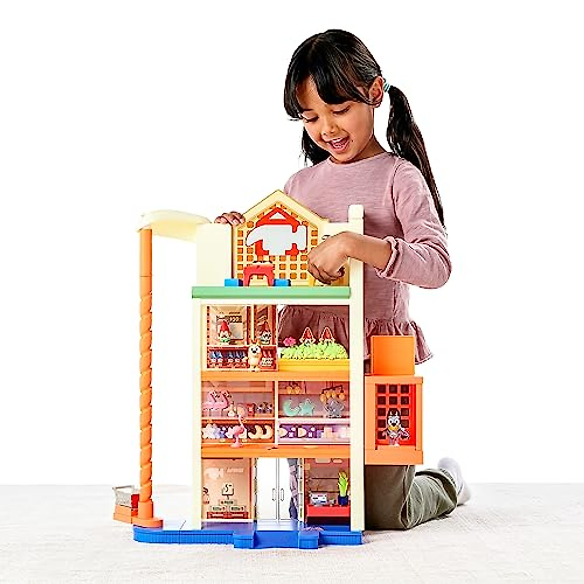 Bluey Hammerbarn Mega Set with Lift, Lights & Sounds | Amazon Exclusive