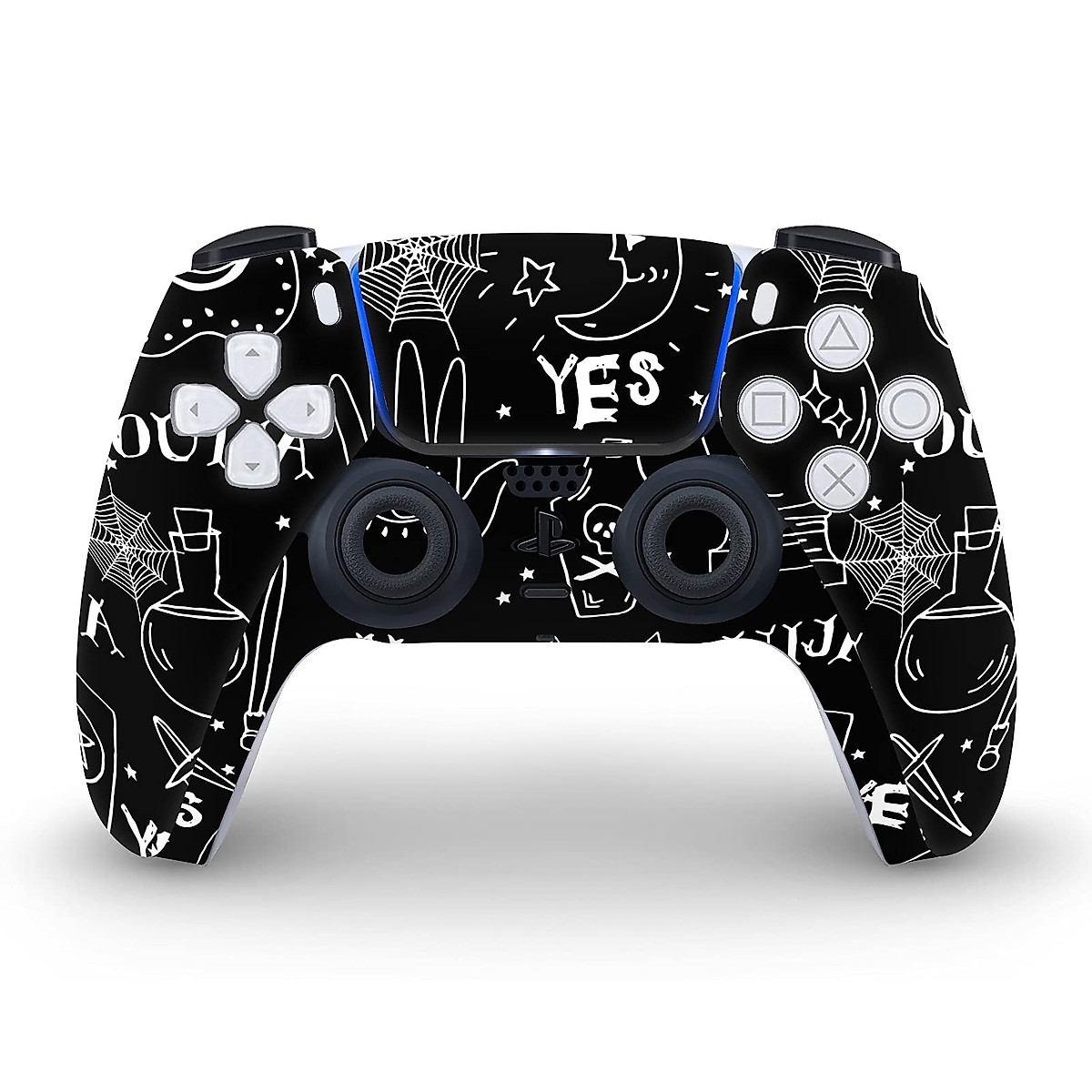 Head Case Designs Officially Licensed Andrea Lauren Design Witchcraft Art Mix Vinyl Faceplate Sticker Gaming Skin Case Cover Compatible with Sony Playstation 5 PS5 Disc Console & DualSense Controller