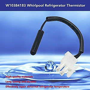 w10384183 refrigerator temperature sensor for whirlpool wpw10384183 ps11753996 2118228