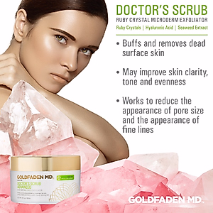 GOLDFADEN MD Doctors Scrub Microdermabrasion for Face, 1.7 Fl Oz