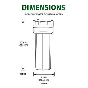 AO Smith Single-Stage Under Sink Water Carbon Filter System