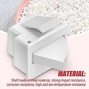 QCDENG 4PCS 2 Pin 2.5A 250VAC 5A 125VAC Refrigerator Door Light Control Switch