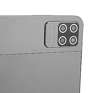 DAUERHAFT Tablet, 12GB RAM 512GB ROM Multifunction 10.1 Inch Tablet 4G LTE Network 2560x1600 Resolution for Business for Entertainment (Grey)