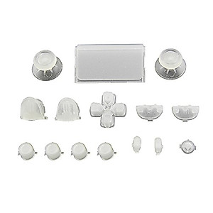 Glow in the Dark Full Buttons Set Trigger Dpad Thumbsticks For PS4 Playstation 4 Controller Gen 1 PS 4 Controller