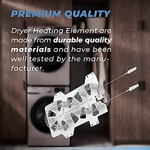 MAYITOP Dryer Heating Element Exact fit for Samsung DV40J3000EW/A2-0000, Samsung DV448AEE/XAA-0000, Samsung DV209AEW/XAA-0001 Dryers