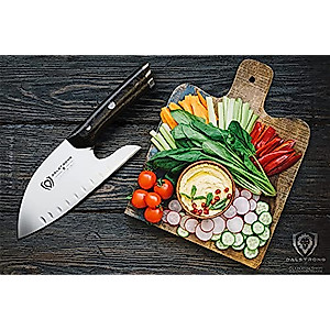 Dalstrong Guardian Chef Knife - 8 inch - Gladiator Series Elite - Ergonomic Design - Razor Sharp - Forged High Carbon German Steel - Full Tang - w/Sheath