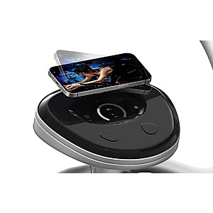 NewJourney Magnetic Phone Holder Compatible with Magsafe for Gym, Mag Safe Phone Mount for Peloton Bike Treadmill Compatible with iPhone 14 13 12 Pro Max Plus Mini (Black)