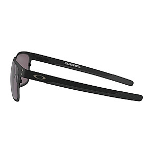 Oakley Holbrook Metal Sunglasses Matte Black with Prizm Grey Lens 55mm