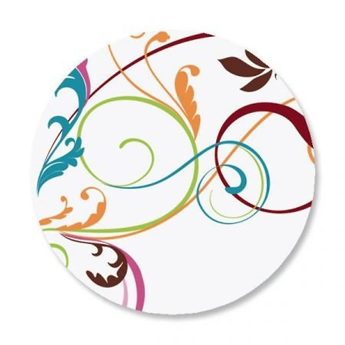 Fantasia Envelope Seals - Set of 144 Self-Adhesive, Flat-Sheet, 1-1/2" Sticker Seals, by Colorful Images