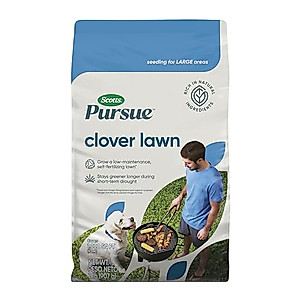 Scotts Pursue Clover Lawn, Rich in Natural Ingredients, 2 lbs.