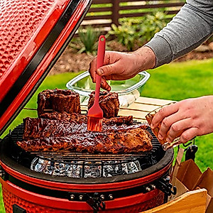 Big Meat Injectors For Smoking - Stainless Steel Meat Injector Syringe Starter Kit, 2oz Marinade Injector Gift Set with 3 Needles, Food Thermometer & Basting Brush - Food Injector