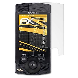 atFoliX Screen Protector compatible with Sony Walkman NWZ-S545 Screen Protection Film, anti-reflective and shock-absorbing FX Protector Film (3X)